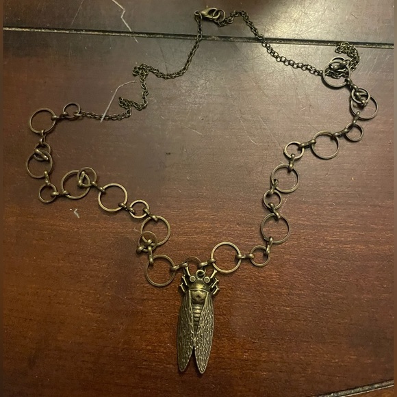 Hand Crafted | Jewelry | Bronze Cicada Necklace | Poshmark
